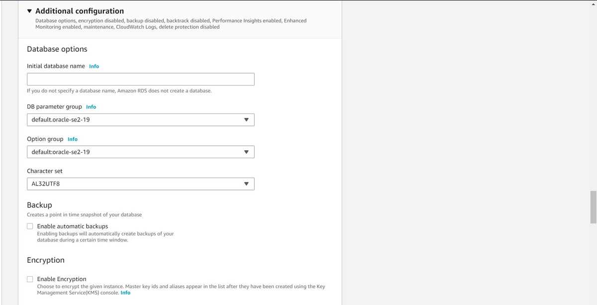 Setup A Hammerdb Testing Aws Rds Oracle Database Technical Blog